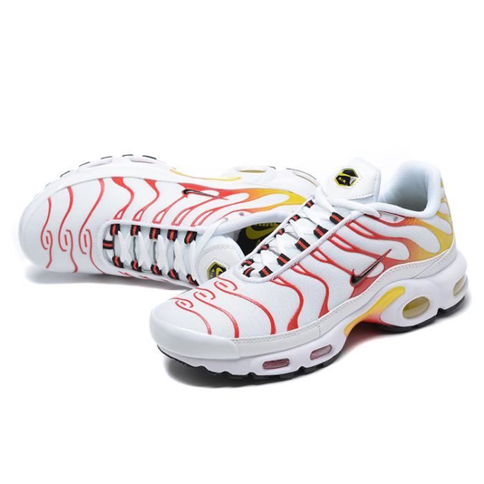 Basket NiiKke TN Plus 3 Low Chaussures white red 8909-465 Hommes SZ-42 ...