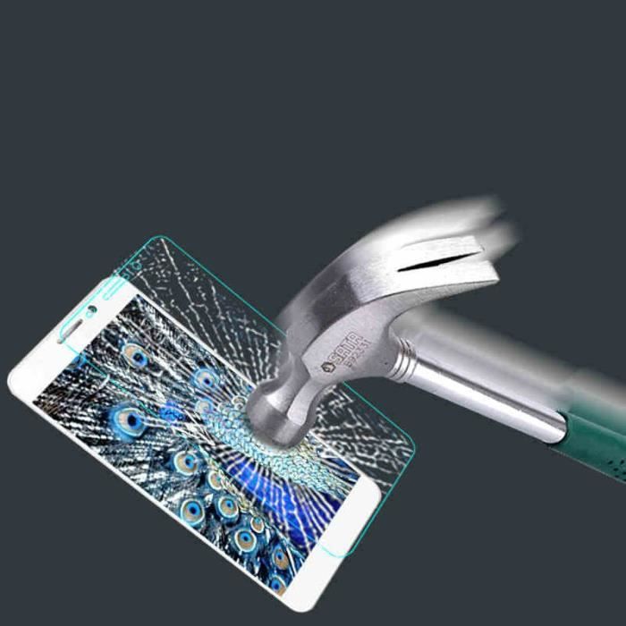 Anti-traces de doigt 9H 2.5D 0.26mm Marque Protection Écran Verre ...