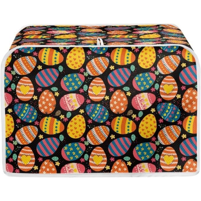 Housse Anti-Poussière Pour Grille-Pain 4 Tranches Motif Œufs De Pâques ...