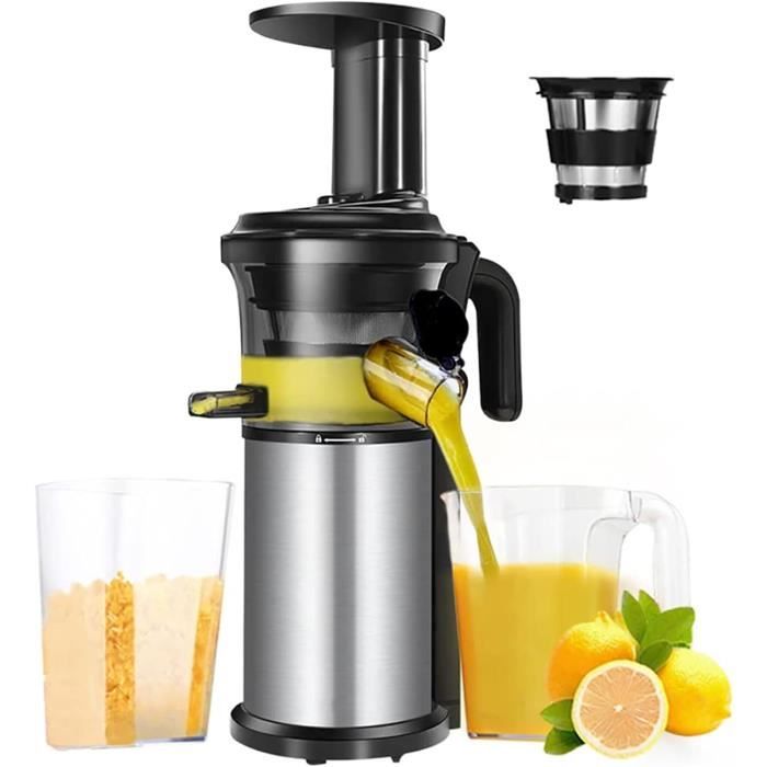 200W 40Rpm Acier Inoxydable Auger Juicer Fruits Et Légumes Extracteur ...