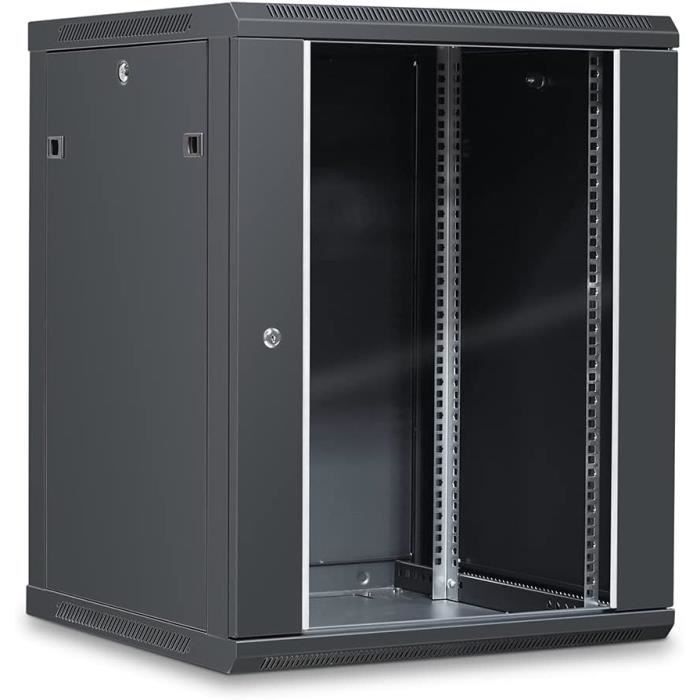 37413M Coffret Armoire Réseau 19 Pouces 15U \U2013 L 600 X P 600 X H ...