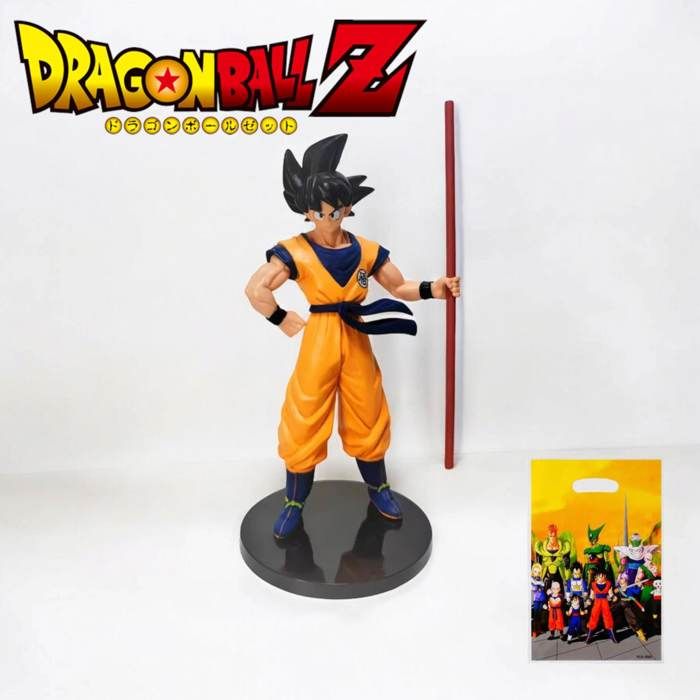 Figurine Sangoku baton rouge Dragon ball Z + Sac Collector - Cdiscount ...