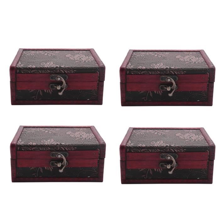 4X Treasure Box Treasure Chest pour Gift Box, Cards Collection, Gifts ...