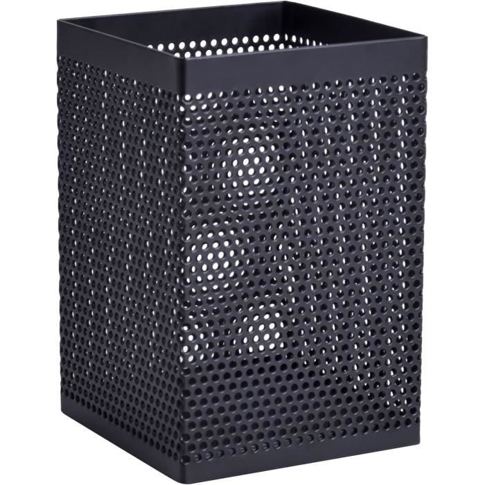 Noir Métallique Pot À Crayons, Porte Stylos En Maille Métal Crayon ...