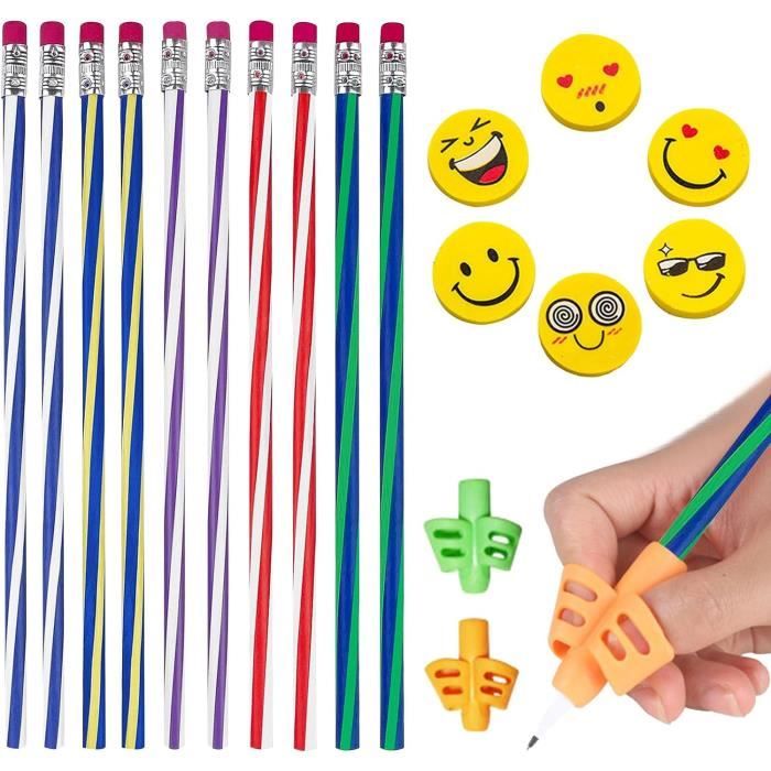 Crayon Flexible Enfant, Crayon Souple Flexible, Crayons Flexibles Bendy ...
