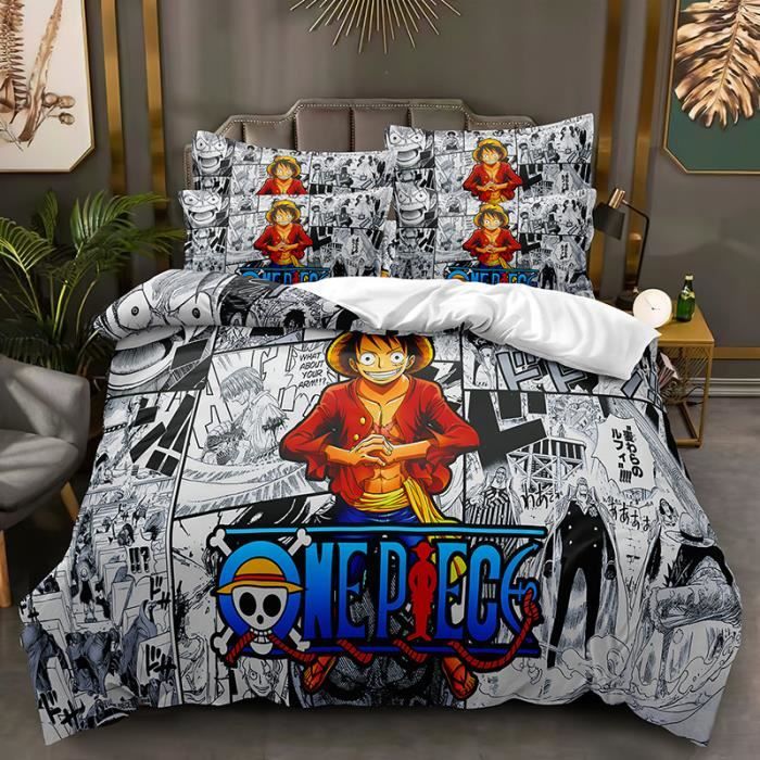 Animé Chopper Zoro Sanji Housse De Couette En Microfibre Douce One