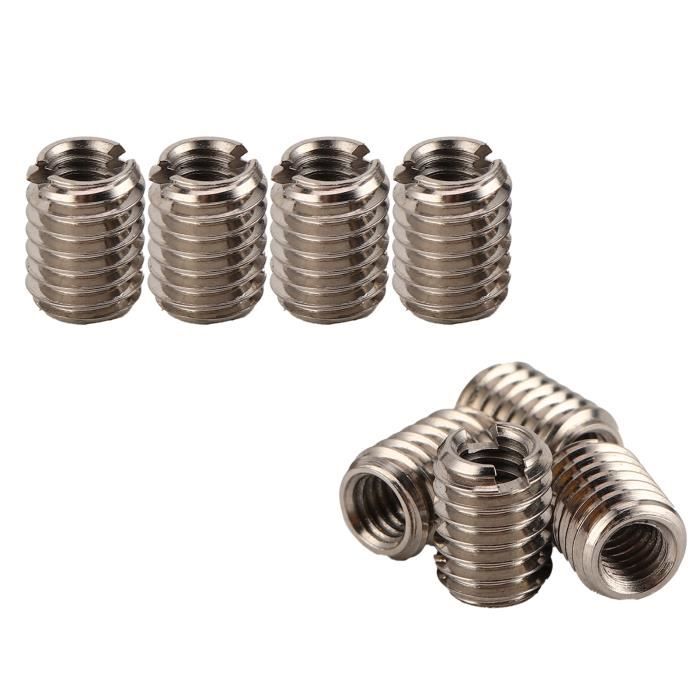 YOSOO écrou réducteur de filetage 10 pièces inserts de filetage en ...