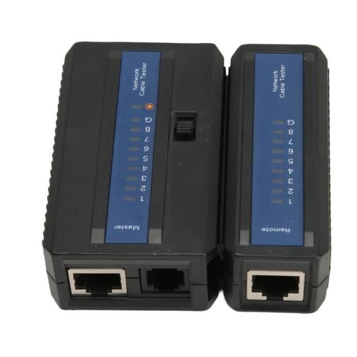 Testeur Ethernet Testeur de Câble Réseau Testeur de Câble Lan POE ...