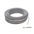 FIL ELECTRIQUE SOUPLE BOITE DE 50 METRES - dtail : SECTION 1.5 MM² GRIS ...