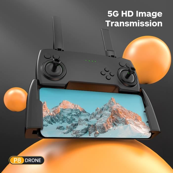 BL2CESC1B-CAMALL-Drone P8 8K avec ESC HD, Caméra pour Touristes, Wifi ...