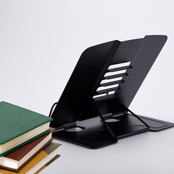 Support De Lecture Métal Réglable Livre Stand Plateau Cookbook Lecture ...