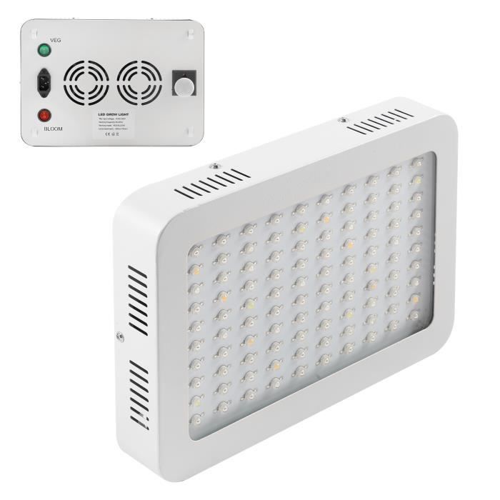 Lampe de culture LED FDIT - Spectre complet - 1000W - Refroidissement ...