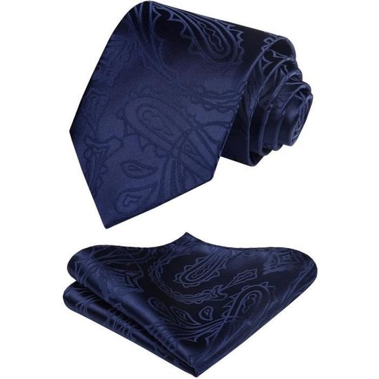Cravate Homme Paisley Cravates en Soie pour Hommes Mariage Cravatte et ...