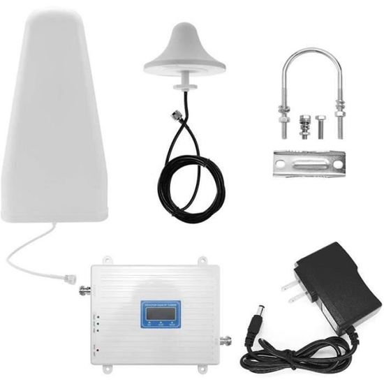 YAMEIJIA Amplificateurs de Signal Portable tri-Bande 900 1800 2100 GSM DCS WCDMA 2G - 3G - 4G ...