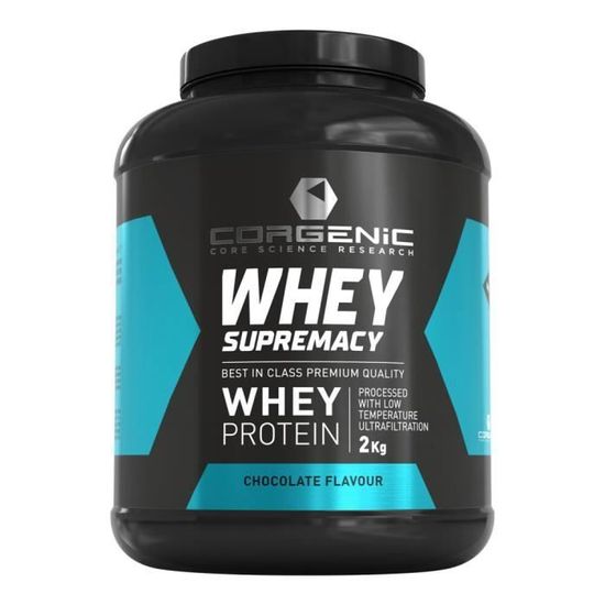 Whey concentrée Corgenic - Whey Supremacy - Chocolate 2000g - Cdiscount ...