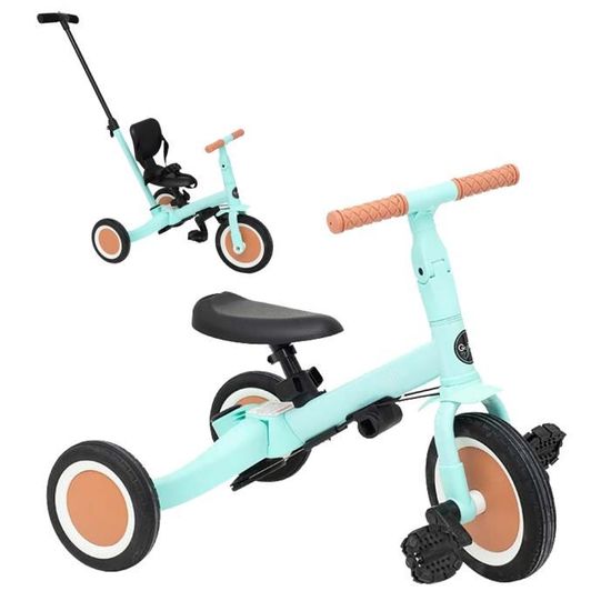 Tricycle évolutif - OLMITOS - GYRO - Guidon réglable - Pédales ...