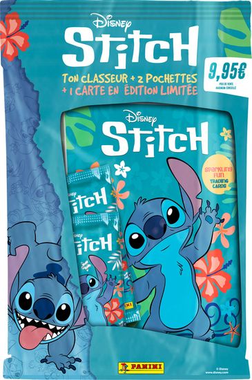 Pack démarrage de collection - PANINI - STITCH TC - 1 classeur + 2 ...