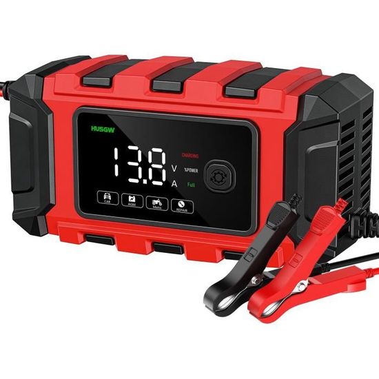 Chargeur De Batterie Intelligent, Chargeur Batterie Mainteneur Et ...