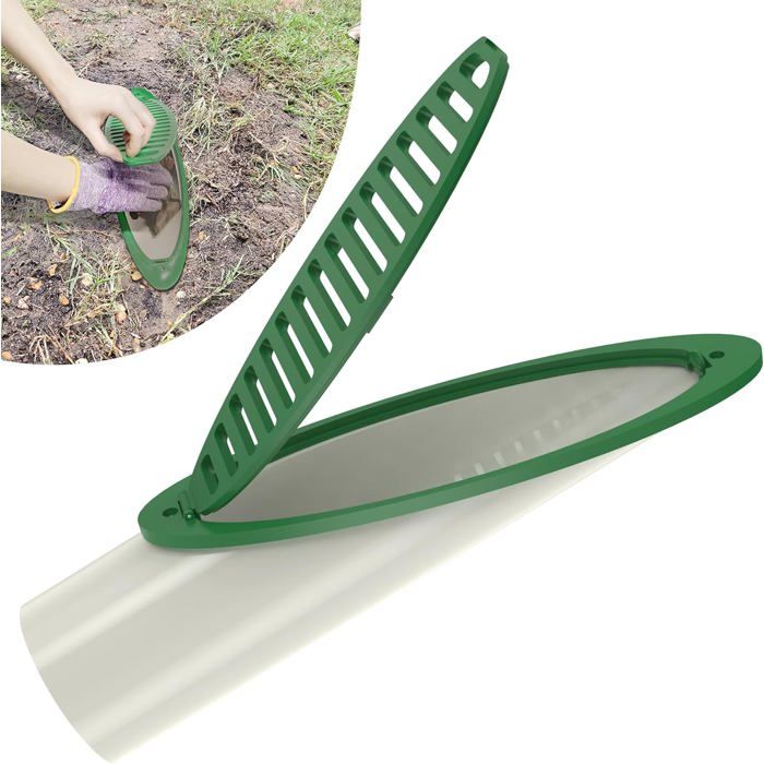 Upgraded Sloped Yard Drain Emitters, Grid Drains for Sump Pump and ...