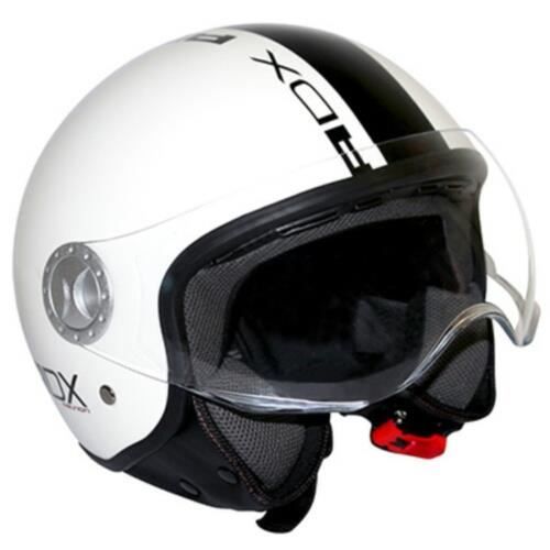 CASQUE JET ADX V2 CLASSIC BLANC-NOIR BRILLANT S - Cdiscount Auto