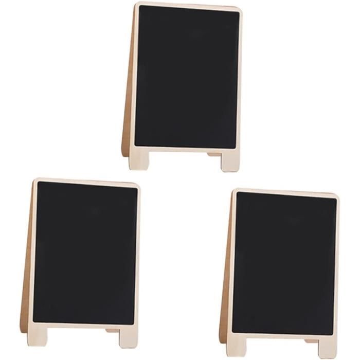 6 Pcs Babillard Mini Tableau Mini Étiquettes Message De Chevalet Noir ...