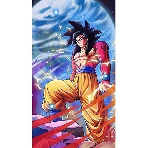 Ubg-1963 Aoplez 5D DIY Dragon Ball Goku Kit de Peinture au Diamant ...