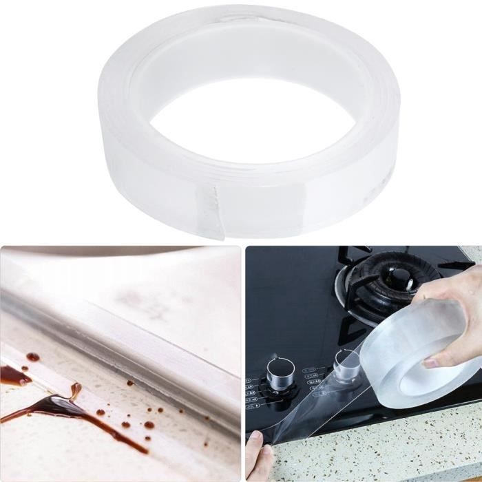 Duokon coussin de gel nano invisible Ruban Adhésif Double Face Ruban ...