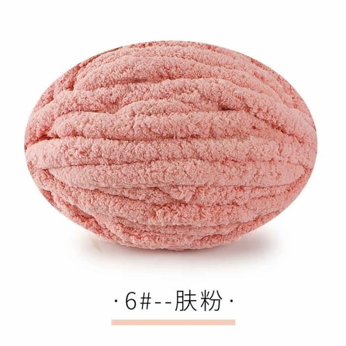 Gros fil de laine en coton doux doux doux 250g fils épais de Fiber de ...