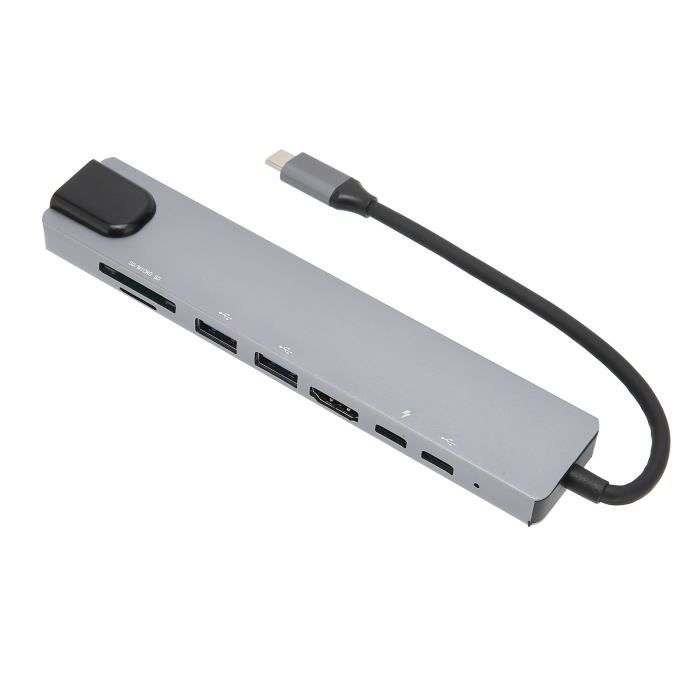 HURRISE HUB 8 en 1 Station d'accueil de type C Puce de transfert haute ...