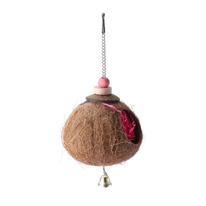 Oiseau Parrot Shell Swing Toy Drawbench Wire Cage Hanging Chew Toy ...