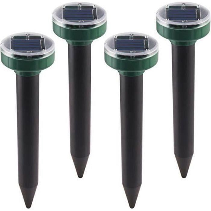 Betian-Répulsif de serpent à ultrasons solaire extérieur 4pcs répulsif ...