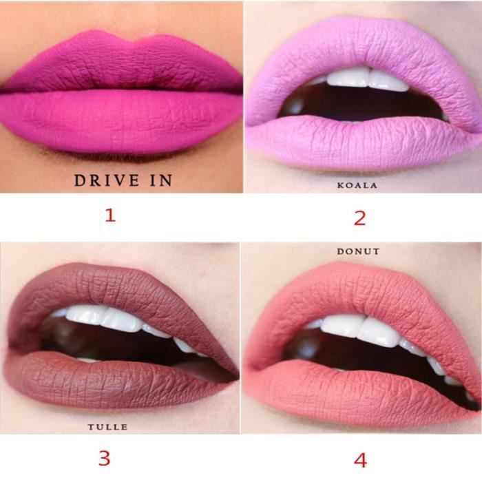 12 Colour Pop Ultra Matte velvety Liquid Lipsti... - Cdiscount Au quotidien