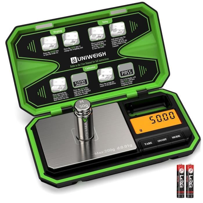 Balance Numérique De Poche 200-0,01G, Balance Numérique En Grammes ...