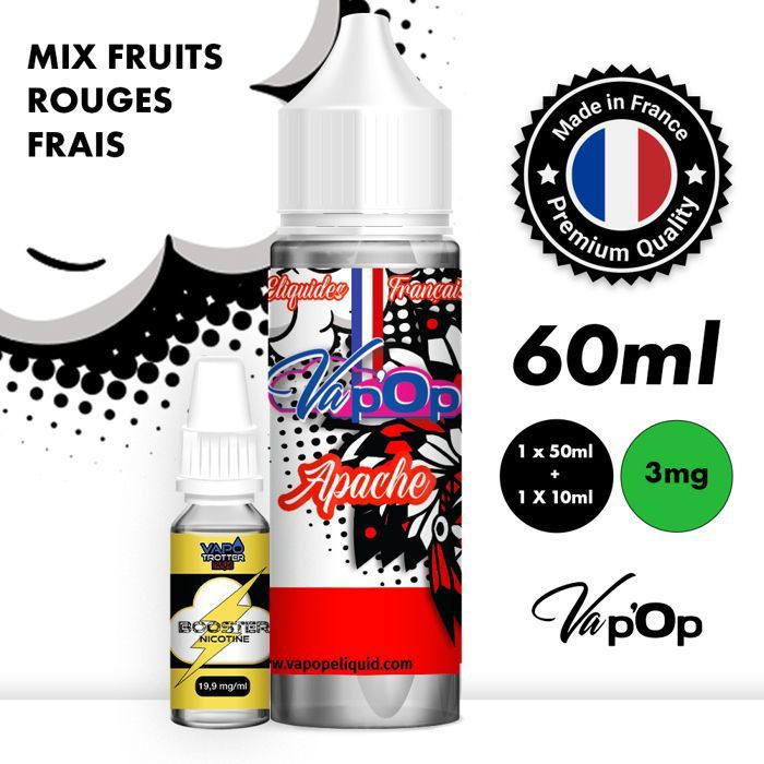 E-liquide Cigarette électronique - MIX FRUITS ROUGES ACIDULÉ - 50MPGV ...