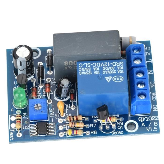 VBESTLIFE Module relais temporisé 220VAC Module de Retard de Minuterie ... VBESTLIFE Module relais temporisé 220VAC Module de Retard de Minuterie ...