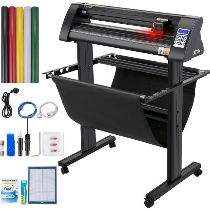 Plotter de Découpe Vinyle - VEVOR - 720 mm - Logiciel Inclus : Signmaster - Cdiscount Informatique