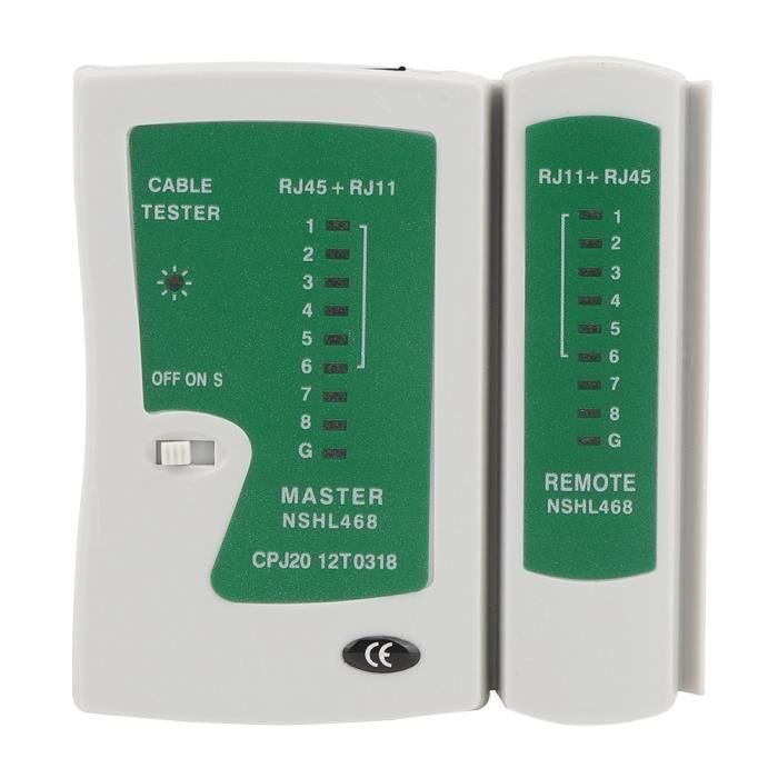 Testeur de câble réseau - YOSOO - YG468 - Multifonctionnel RJ45/RJ11 ...