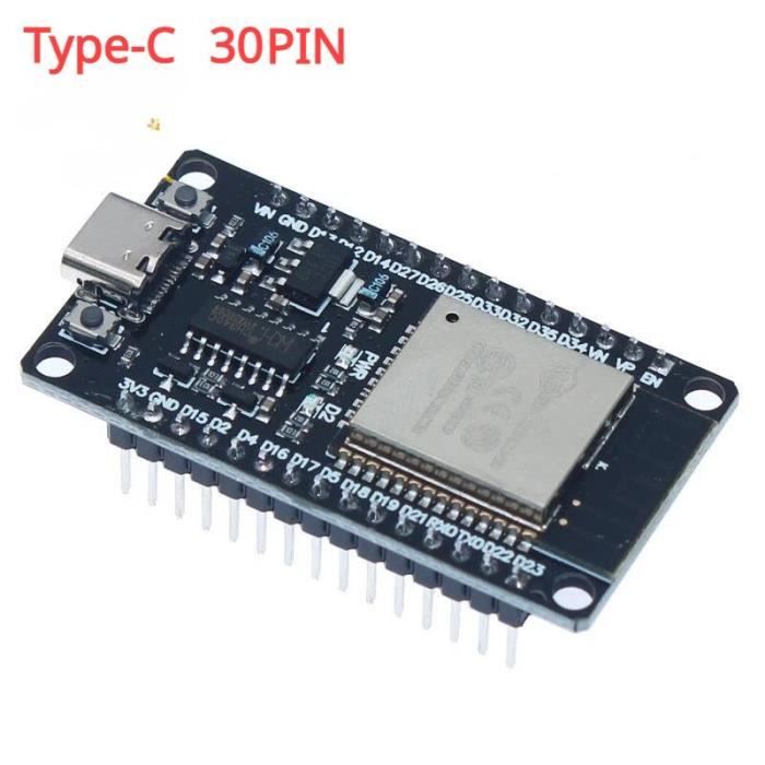Type-c 30pin Carte de développement ESP32 ESP32 WiFi + Bluetooth Consommation d'énergie ultra ...