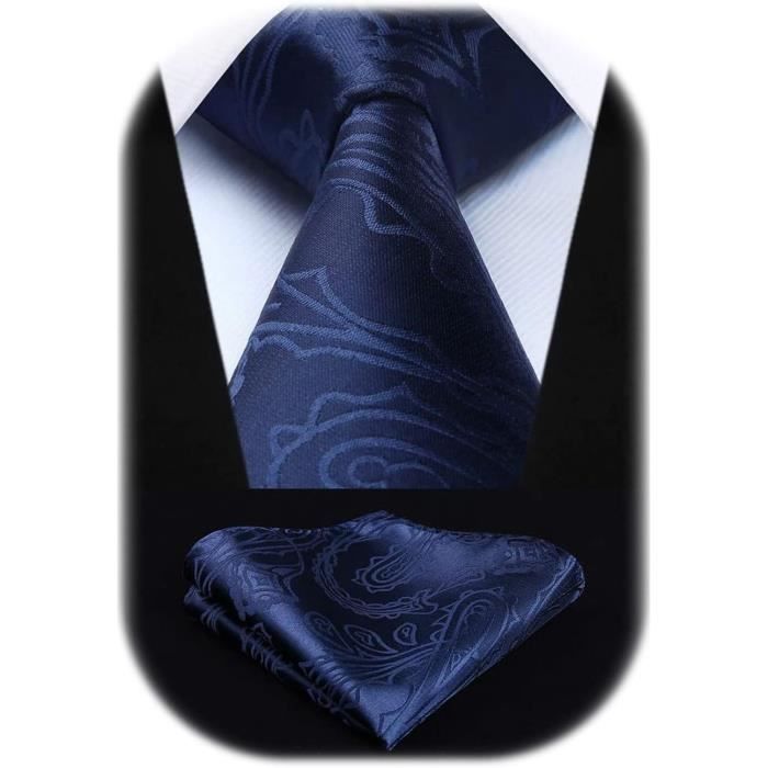 Cravate Homme Paisley Cravates en Soie pour Hommes Mariage Cravatte et ...