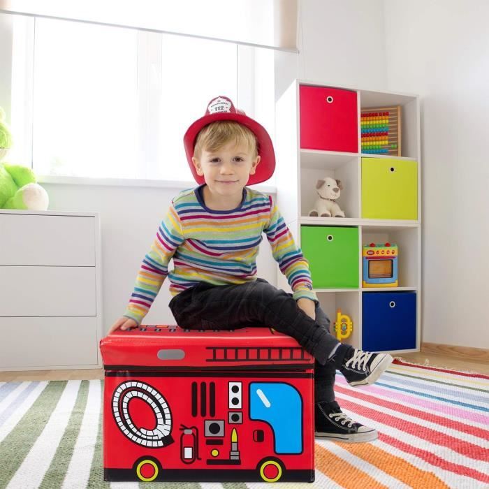 Caisse À Jouets Pliant, Motif, Boîte De Rangement Avec Espace ...