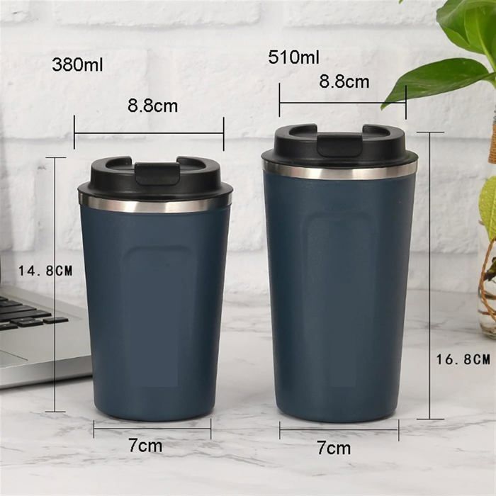 Tasses Stainless Steel Coffee Mugs Tumbler Travel Thermos Mugs Insulation Bottle Milk Drinking ...