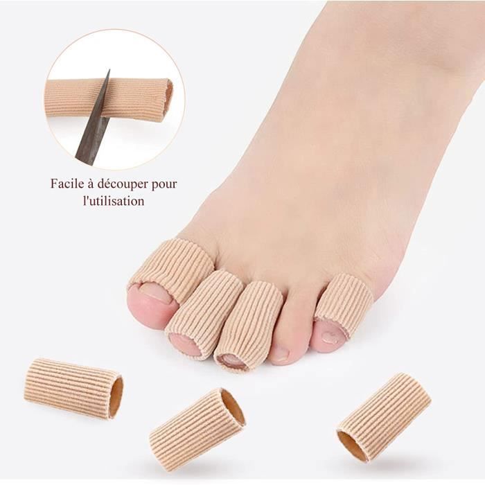 Pansement Cors Au Pied - Silicone Découpable - Protege Orteil - 6 ...