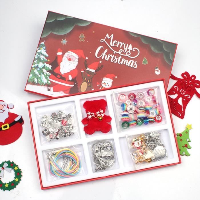 Calendrier de l'Avent Bijoux de Noël - ZGEER - DIY Bracelet - Le wapiti ...