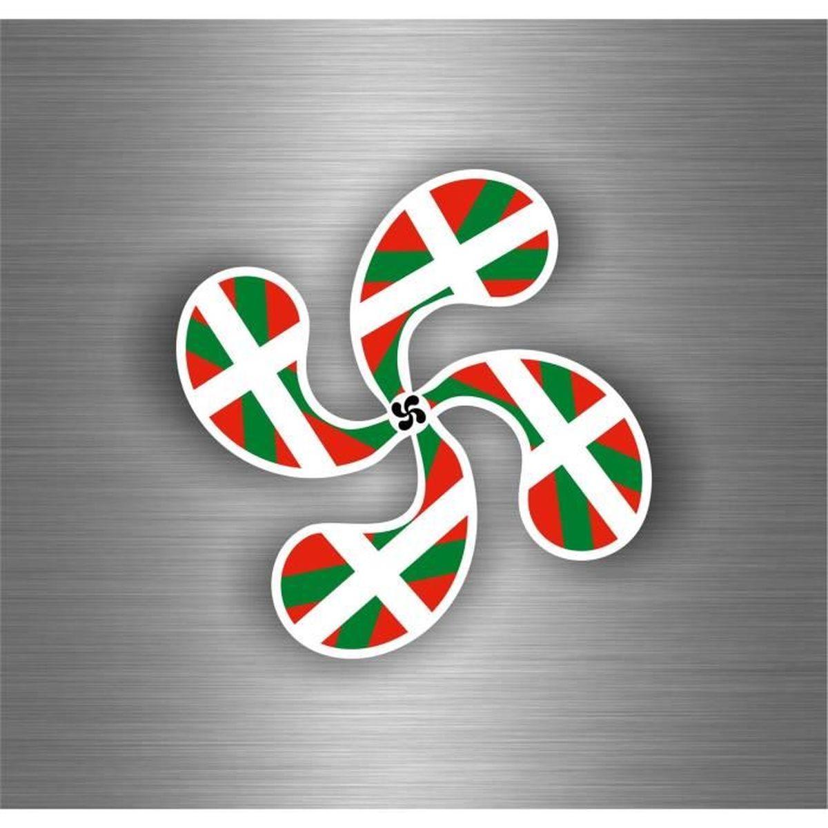 Autocollant sticker drapeau croix basque euskadi - Cdiscount Auto