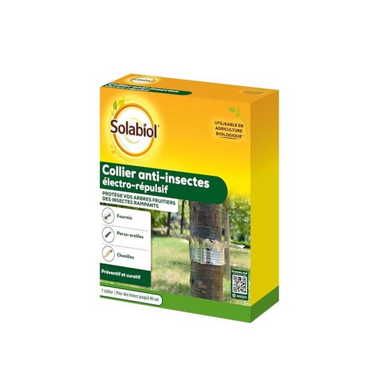 Collier Anti-Insectes Electro Répulsif Repousse Les Insectes sans Les ...