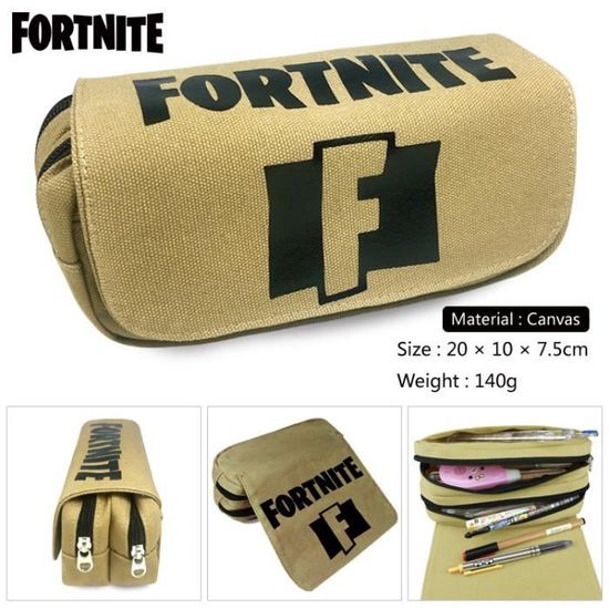 Fortnite Fans Papeterie Box Simulation Étui à crayons pour sac à dos ...