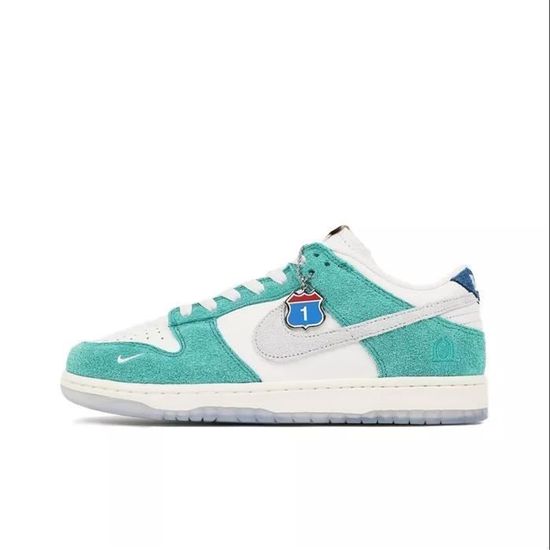 Baskets Kasina SB-Dunk-Low Road Sign Homme et Femme Vert - Cdiscount ...