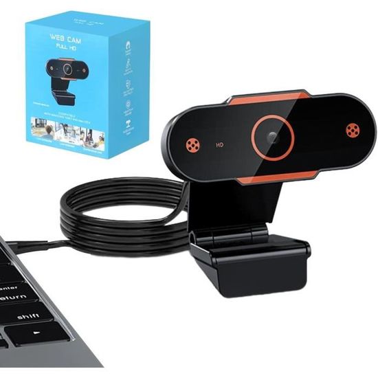 Caméra Pc, Mini Caméra Usb Hd 1080P, Caméra Web Réglable, Webcam Pour ...