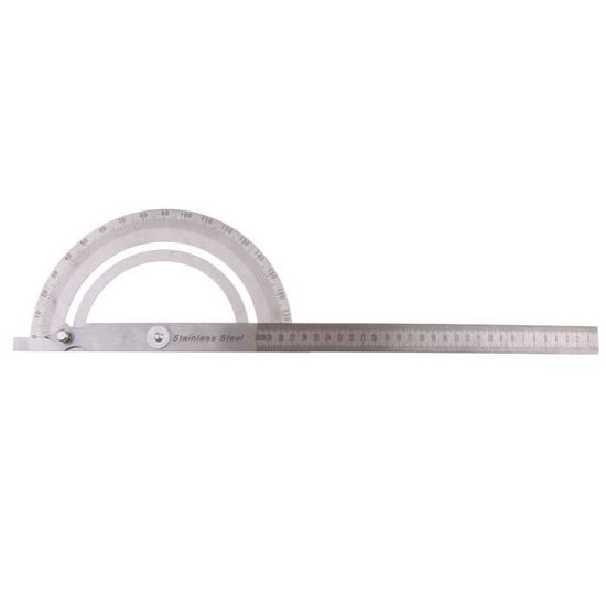 EQUERRE - COMPAS - REGLE - RAPPORTEUR - TRUSQUIN Protractor 1 pièce ...