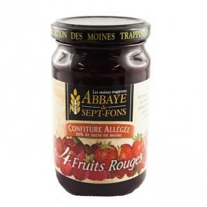 Confiture 4 fruits rouges bio - 350g - Cdiscount Au quotidien